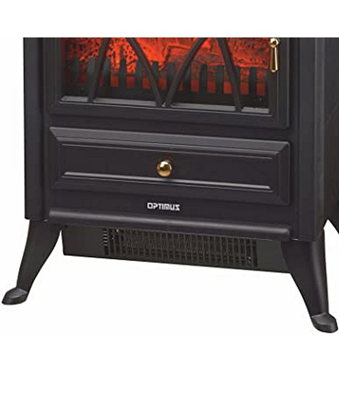 Optimus Electric 1500 Watt Heater with Flame Effect - Macy's