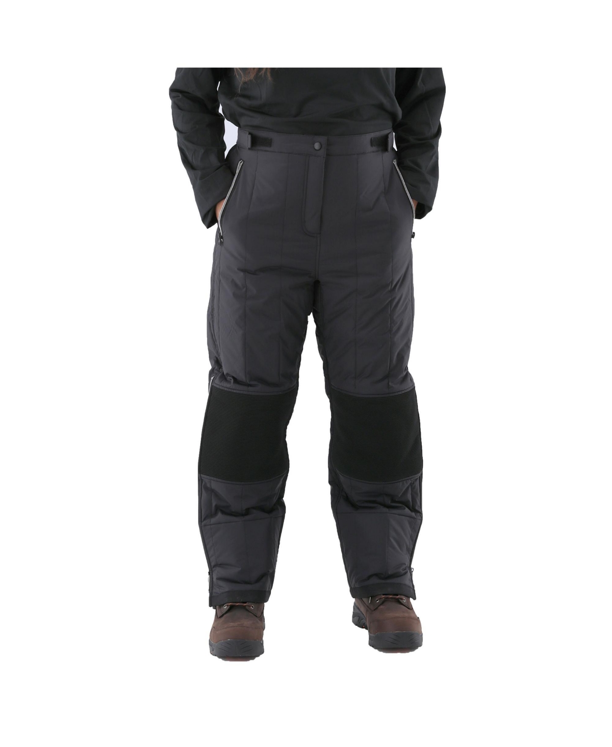 Click here for RefrigiWear Womens Insulated Quilted Pants - Charc... prices