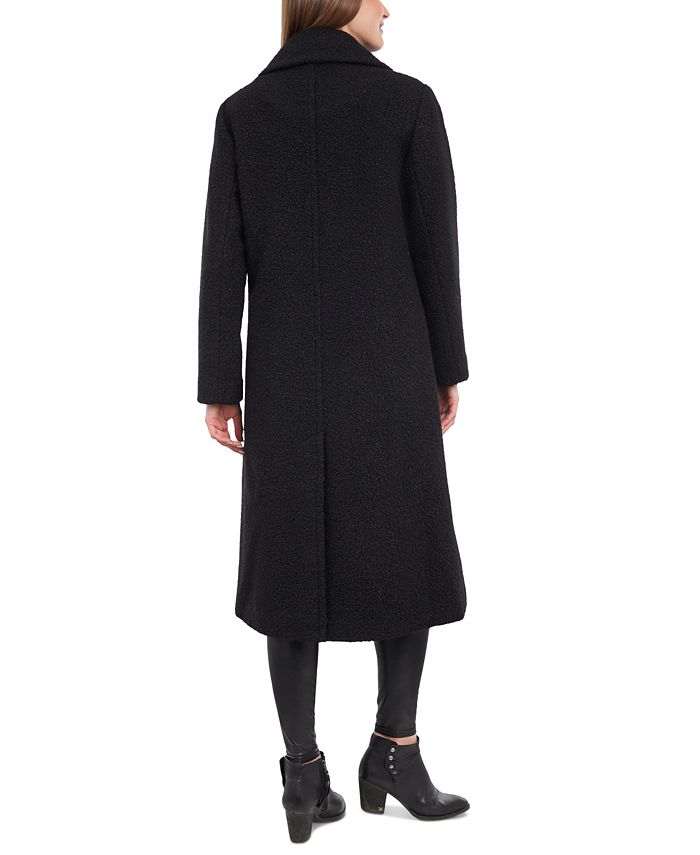 BCBGeneration Women's Double-Breasted Bouclé Coat - Macy's