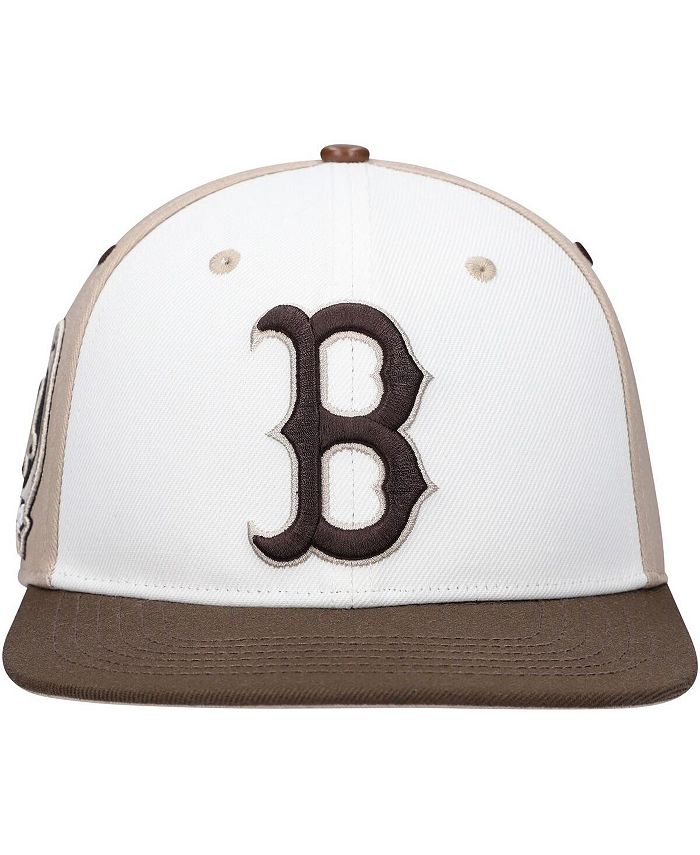 Pro Standard Men's White, Brown Boston Red Sox Chocolate Ice Cream Drip ...