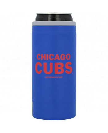 Logo Brands Chicago Cubs 12 Oz Flipside Powdercoat Slim Can Cooler - Macy's