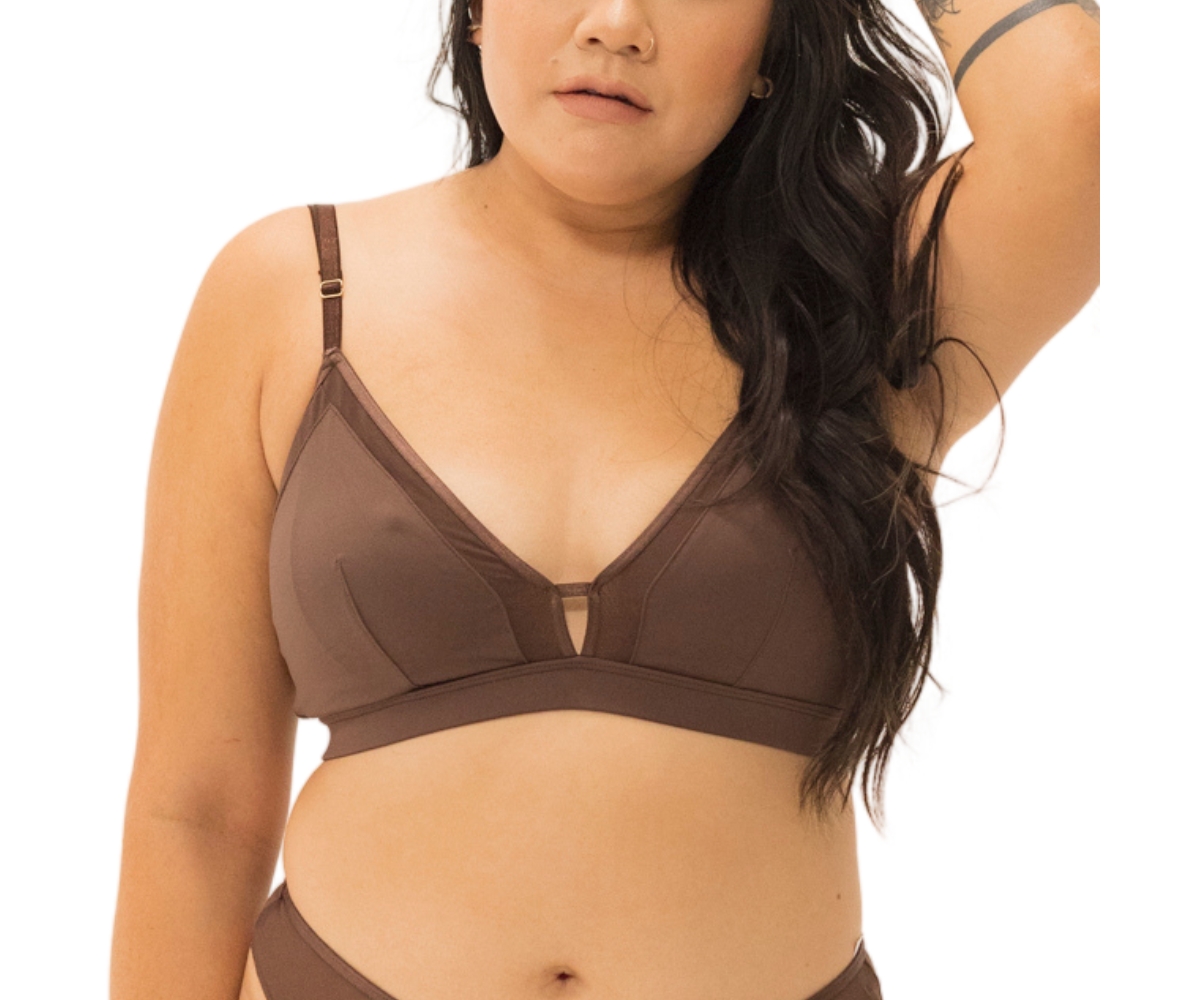 Click here for Naked Rebellion Plus Size Nude Shade Wireless Comf... prices
