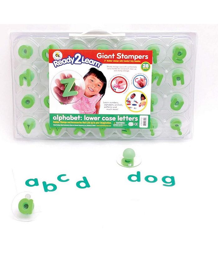 Center Enterprises Giant Alphabet Stampers - Lowercase - Macy's
