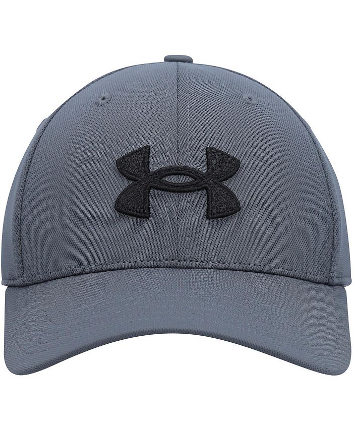 Under Armour Men's Graphite Blitzing Adjustable Hat - Macy's