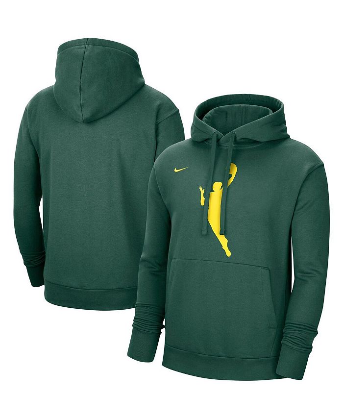 Nike Men's and Women's Hunter Green WNBA Logowoman Team 13 Pullover ...