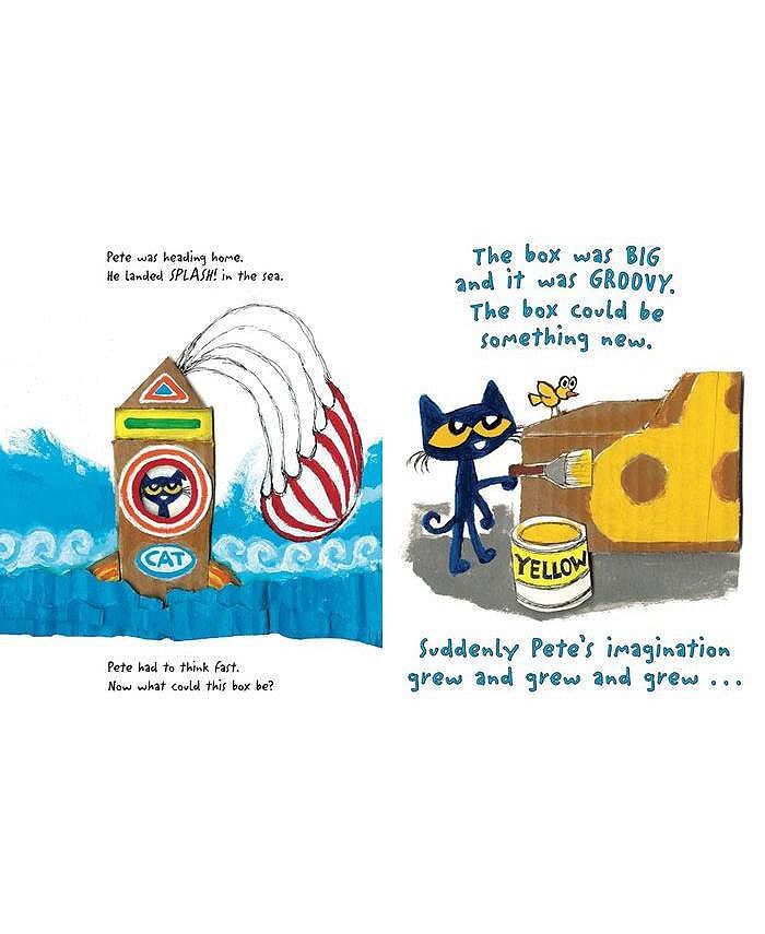 Barnes & Noble Pete the Cat's Groovy Imagination by James Dean - Macy's