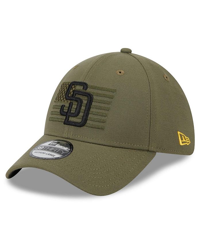 New Era Men's Green San Diego Padres 2023 Armed Forces Day 39THIRTY ...