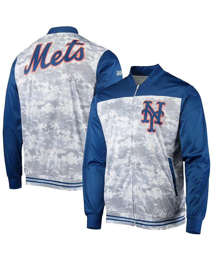 Stitches Men's Royal New York Mets Camo Full-Zip Jacket - Macy's