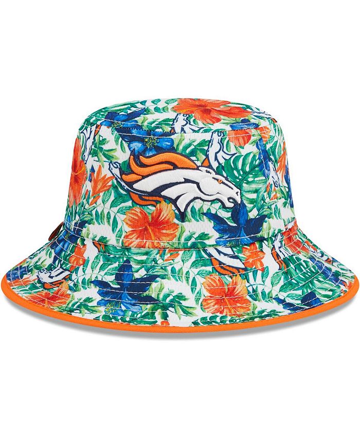 New Era Men's White Denver Broncos Botanical Bucket Hat - Macy's