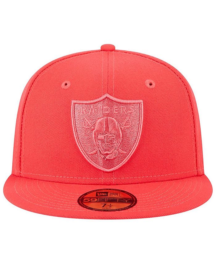 New Era Men's Red Las Vegas Raiders Color Pack Brights 59FIFTY Fitted ...