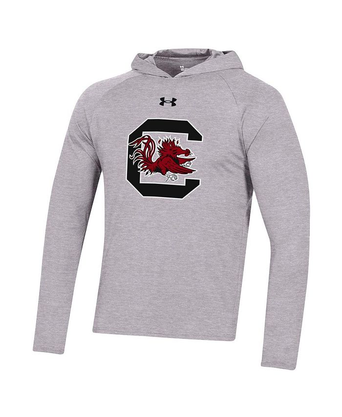 Under Armour Men's Heather Gray South Carolina Gamecocks School Logo ...