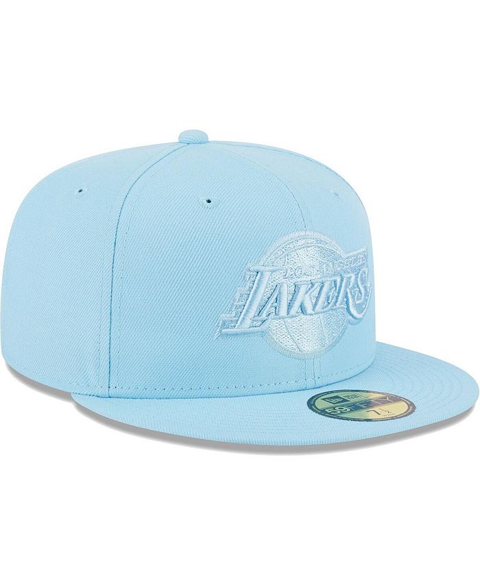 New Era Men's Powder Blue Los Angeles Lakers Spring Color Pack 59FIFTY ...