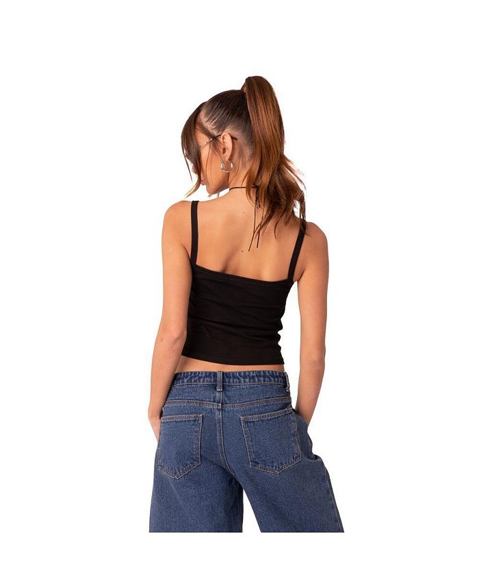 Edikted Women's Still Pretty Tank Top - Macy's