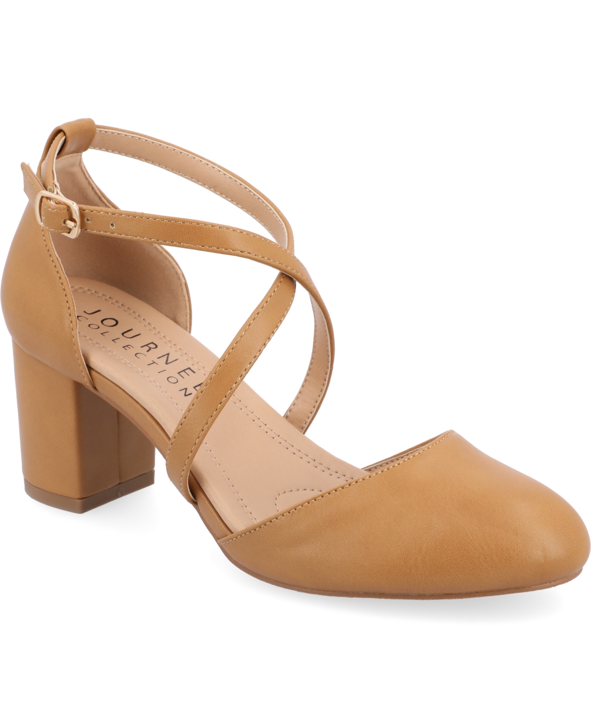 Click here for Journee Collection Womens Foster Crisscross Heels... prices