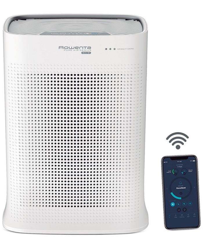 Rowenta Pure Air Genius Connect Smart Air Purifier PU3080 - Macy's