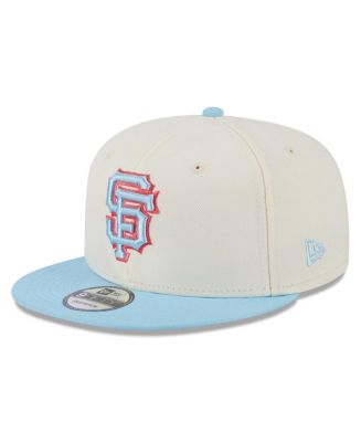 Men's New Era White and Light Blue San Francisco Giants Spring Basic ...