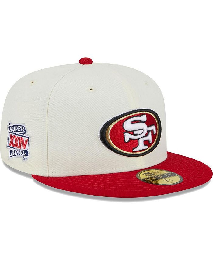 New Era Men's Cream San Francisco 49ers Retro 59FIFTY Fitted Hat - Macy's