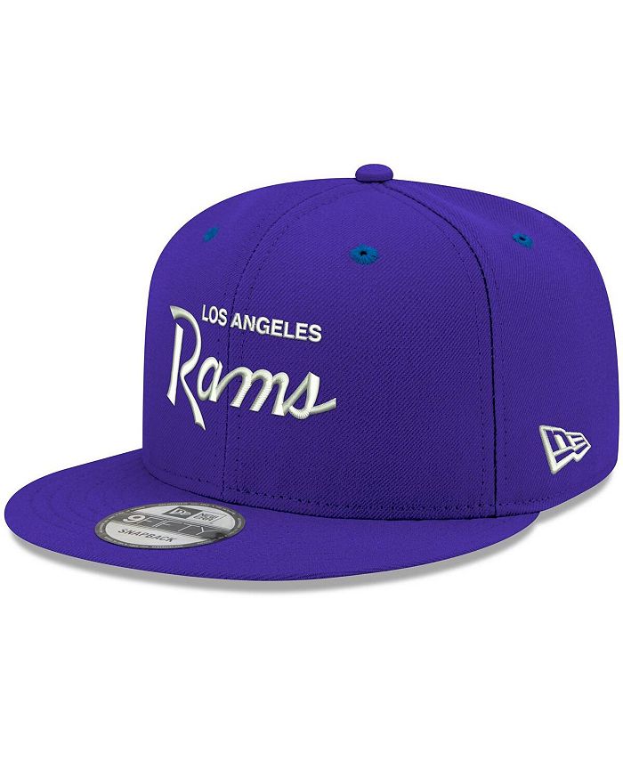 New Era Men's Royal Los Angeles Rams Script Original Fit 9FIFTY ...