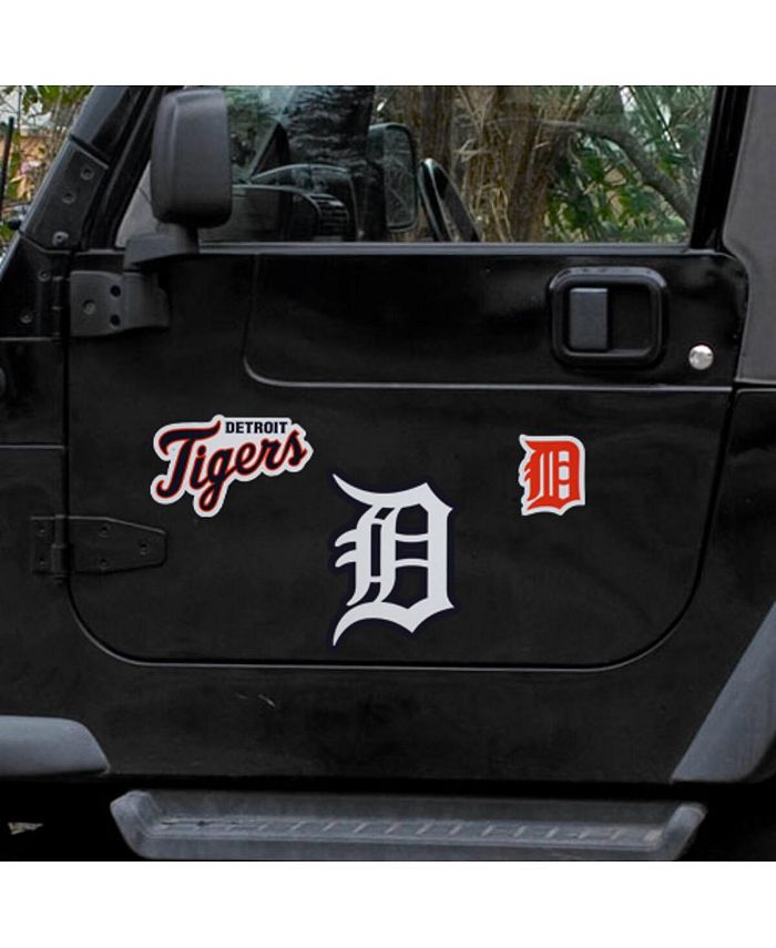 Wincraft Detroit Tigers 11" X 11" 3-Pack Car Magnets - Macy's
