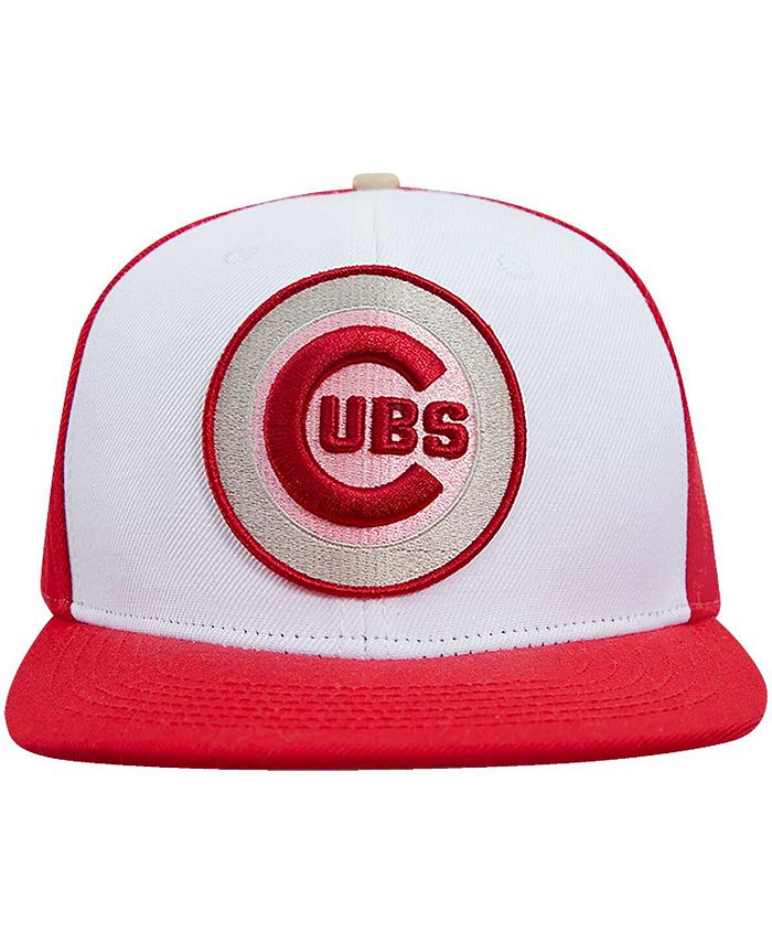 Pro Standard Men's White, Red Chicago Cubs Strawberry Ice Cream Drip ...