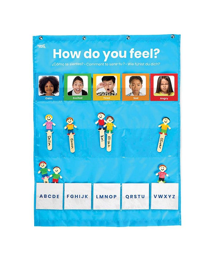 Hand2Mind Express Your Feelings Pocket Chart - Macy's