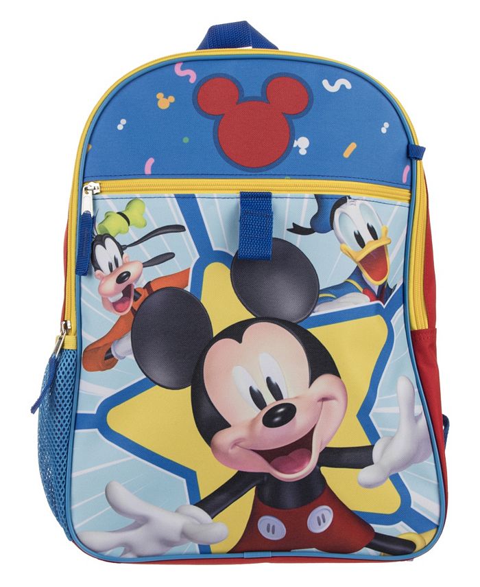 Mickey Mouse 5 Piece Backpack Set - Macy's
