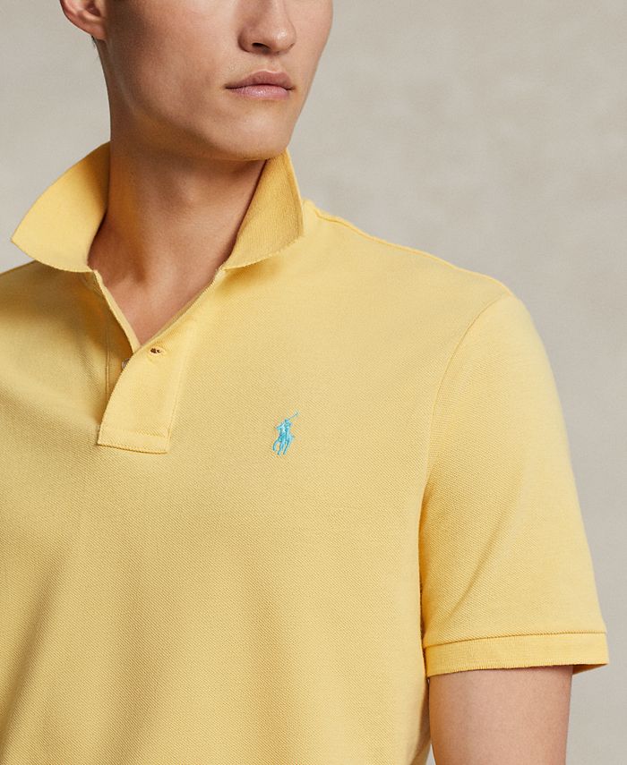 Polo Ralph Lauren Men's Classic-Fit Mesh Polo Shirt - Macy's