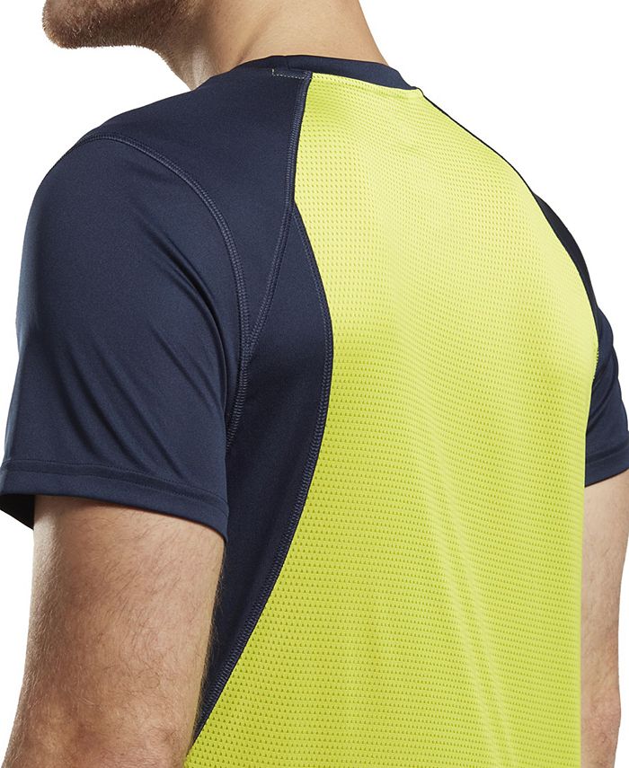 Reebok Men's Running Speedwick Reflective T-Shirt - Macy's