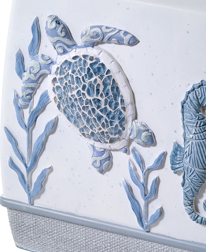 Avanti Caicos Sea Turtles Resin Tissue Box Cover - Macy's