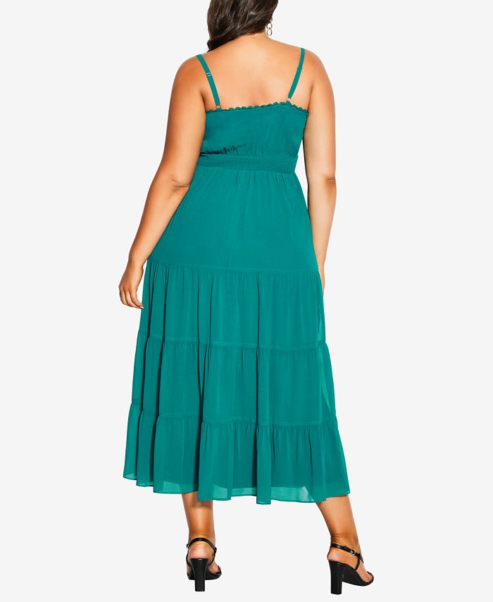 City Chic Trendy Plus Size Amelia Maxi Dress Macys