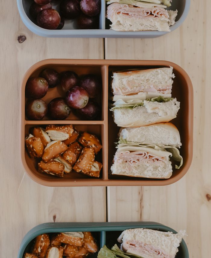 The Dearest Grey Silicone Bento Box - Macy's