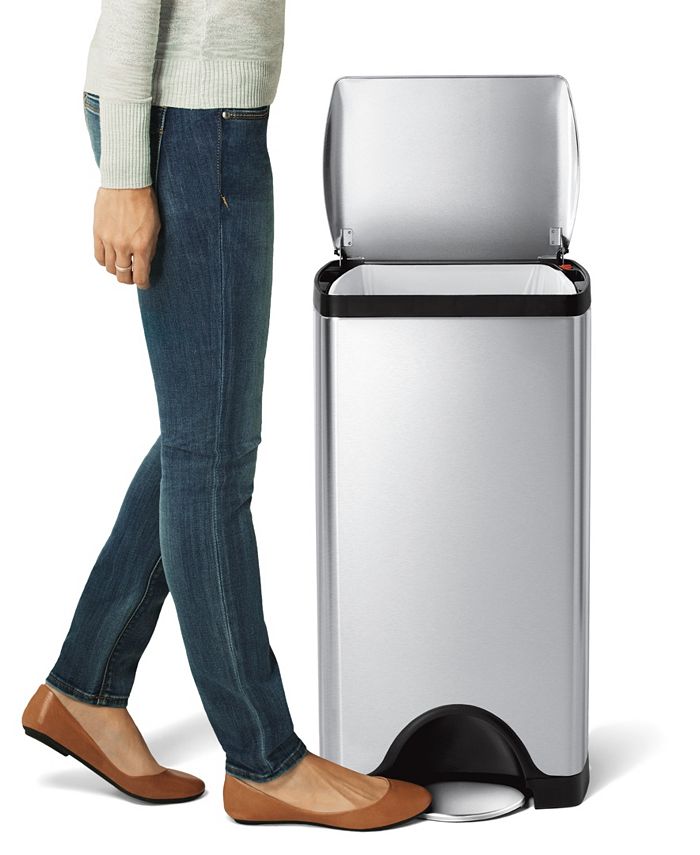 simplehuman 30 Litre Rectangular Step Can - Macy's