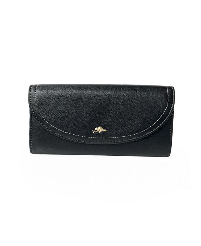 ROOTS Ladies Deluxe Expander Clutch Wallet - Macy's