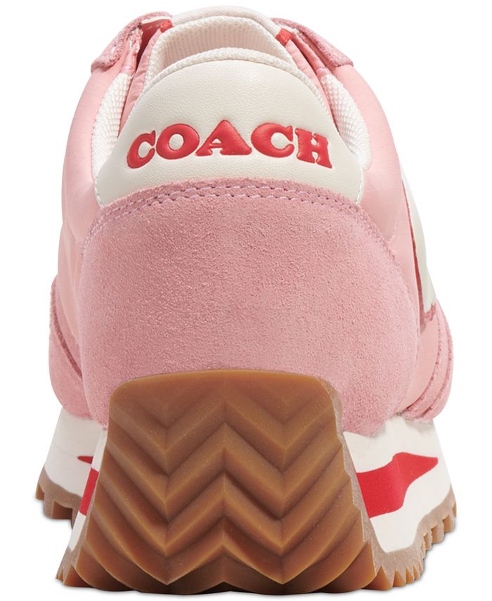 COACH Women's Runner "C" Lace-Up Jogger Sneakers - Macy's