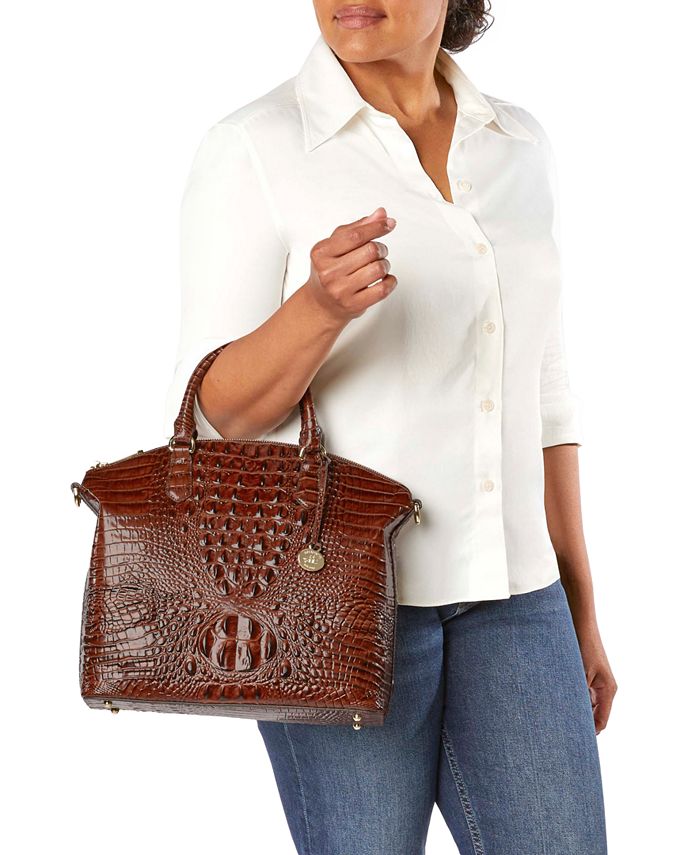 Brahmin Duxbury Tetra Large Leather Satchel - Macy's