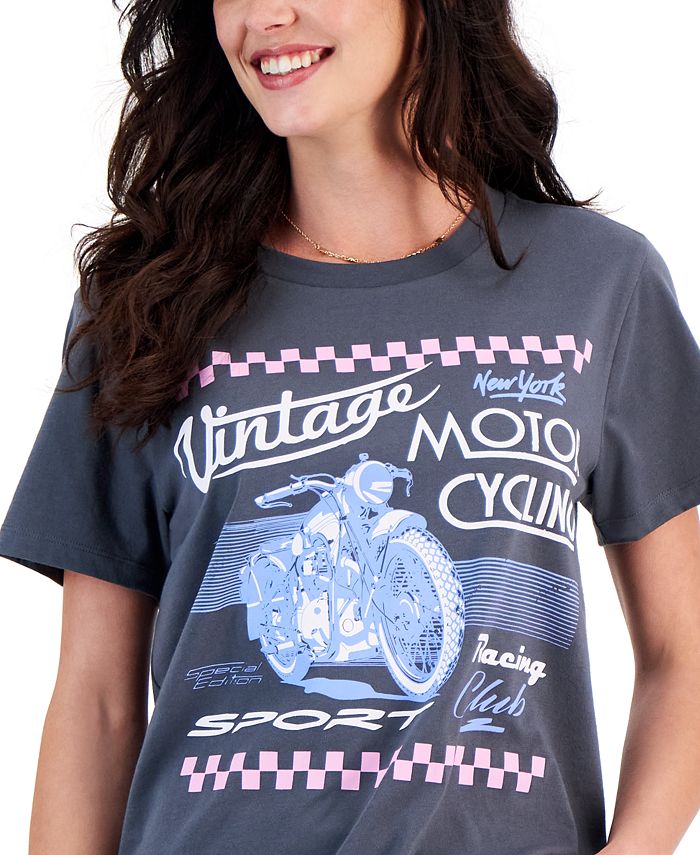 Grayson Threads, The Label Black Juniors' Moto T-Shirt - Macy's