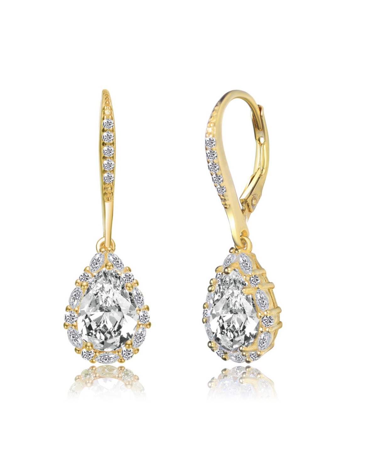 Click here for Elegant Sterling Silver Drop Earrings with Regular... prices