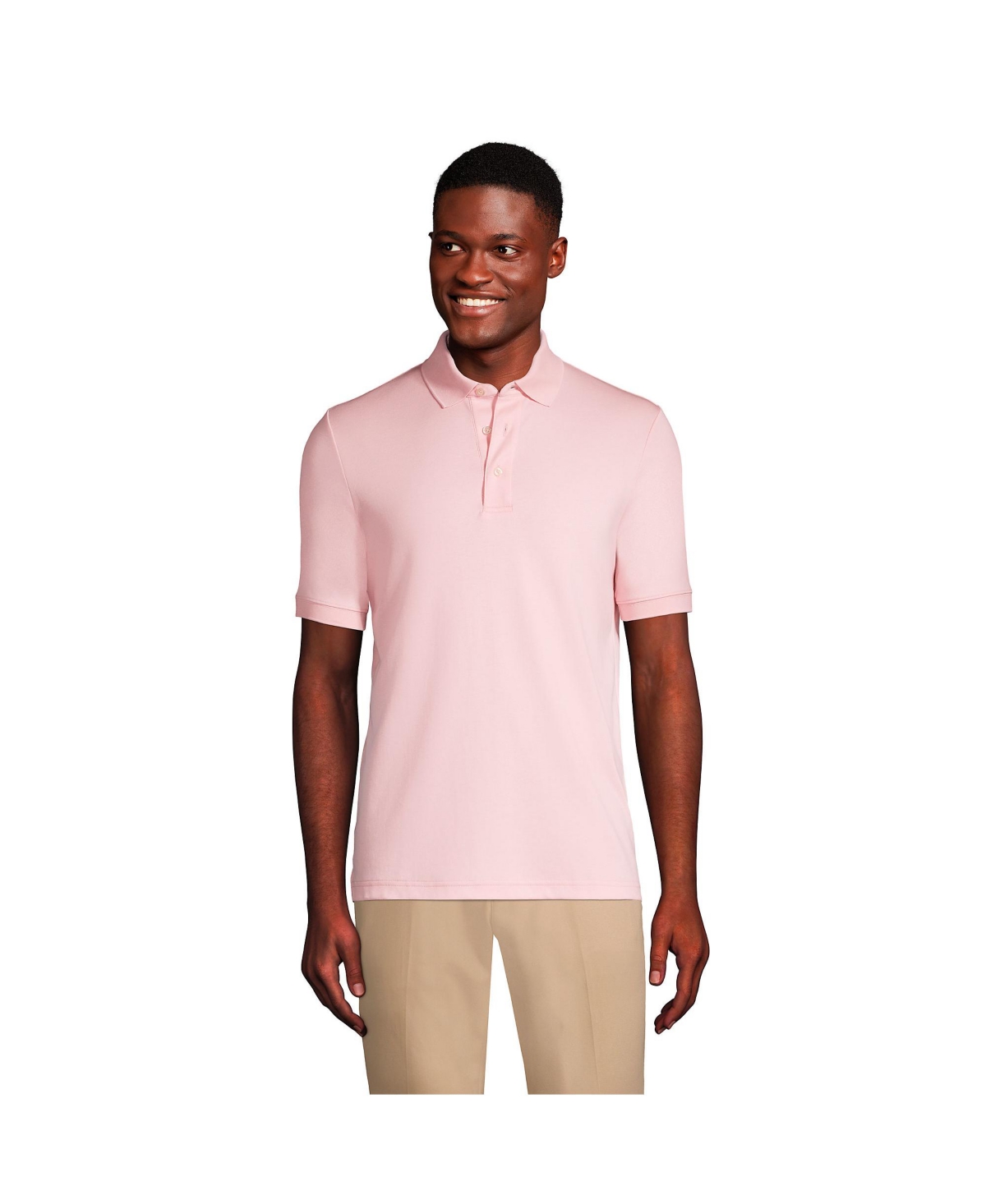 Click here for Lands End Mens Short Sleeve Cotton Supima Polo Shi... prices