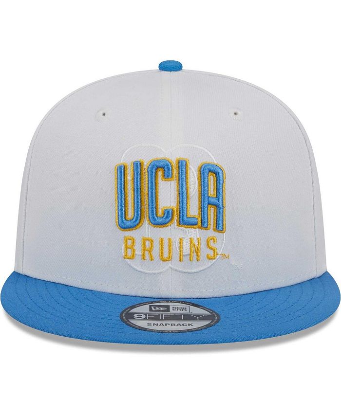 New Era Men's White, Blue UCLA Bruins Two-Tone Layer 9FIFTY Snapback ...
