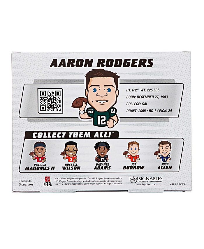 Signables Aaron Rodgers Green Bay Packers Signature Series Collectible ...