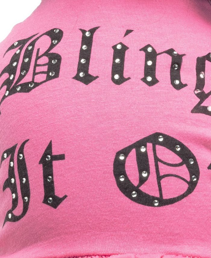 Juicy Couture Pink Bling It On Cheer Pet Dress, X-Small - Macy's