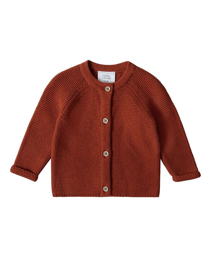 Stellou & Friends Toddler 100% Cotton Cardigan Sweater - Macy's