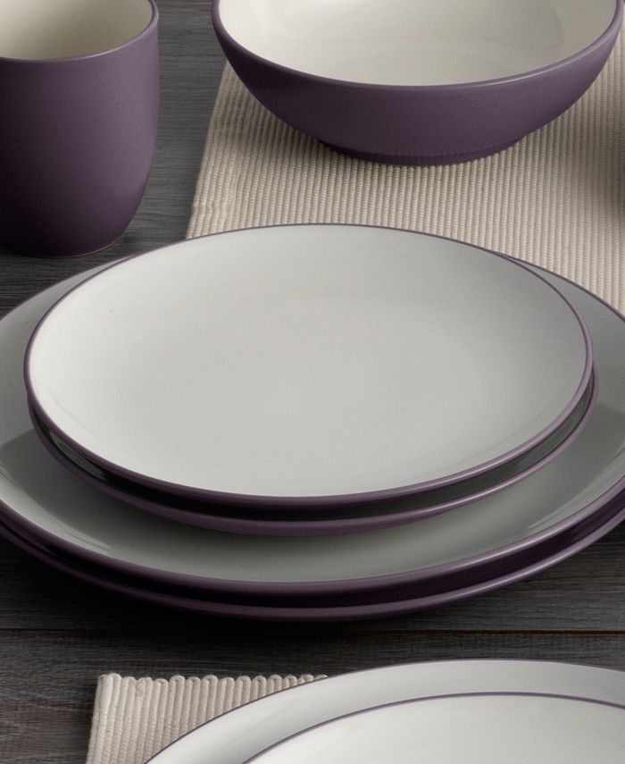 Noritake Colorwave Coupe Salad Plates, Set of 4 - Macy's