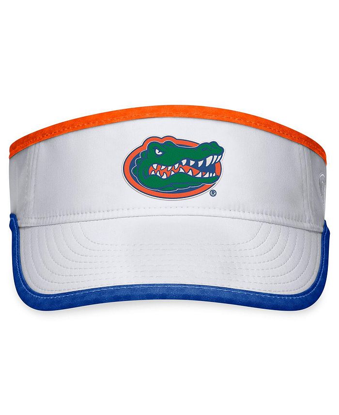 Top of the World Men's White Florida Gators Daybreak Adjustable Visor ...