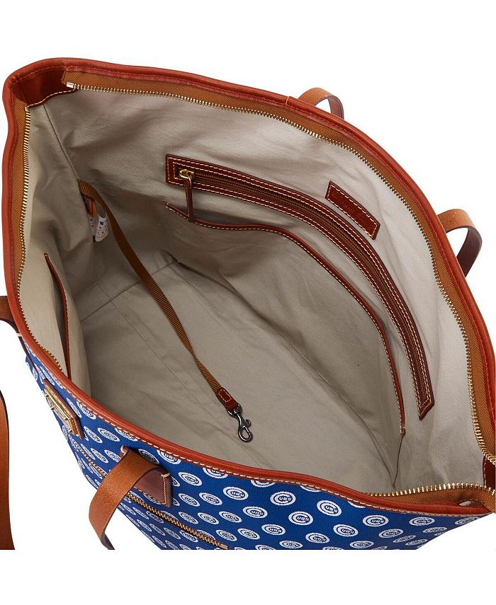 Dooney & Bourke Women's Chicago Cubs Signature Large Zip Tote Bag - Macy's