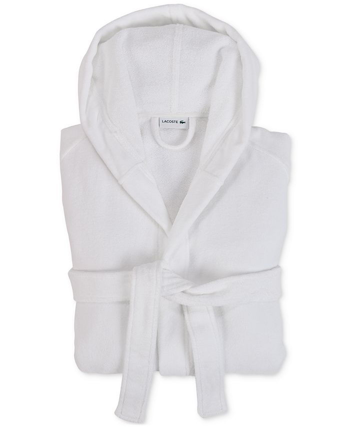 Lacoste Home Fairplay Cotton Bath Robe - Macy's