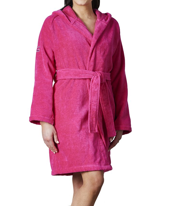 Lacoste Home Fairplay Cotton Bath Robe - Macy's