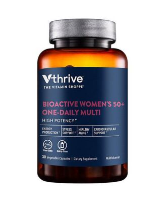Once-Daily Bioactive Multivitamin for Women 50+ - Supports Stress ...