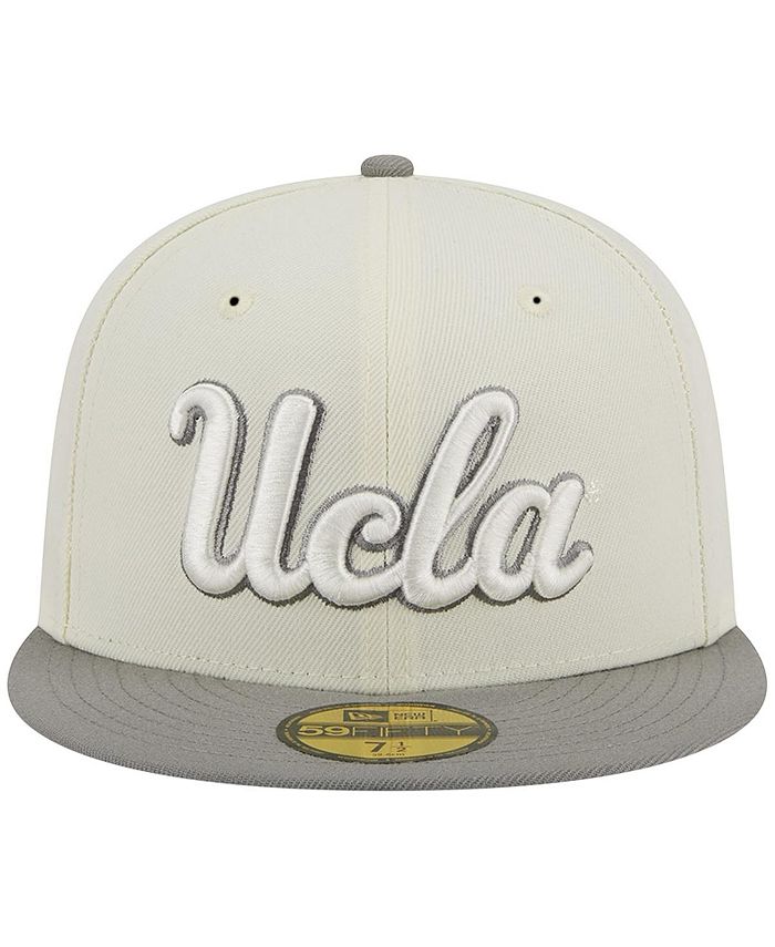 New Era Men's Stone and Gray UCLA Bruins Chrome and Concrete 59FIFTY ...