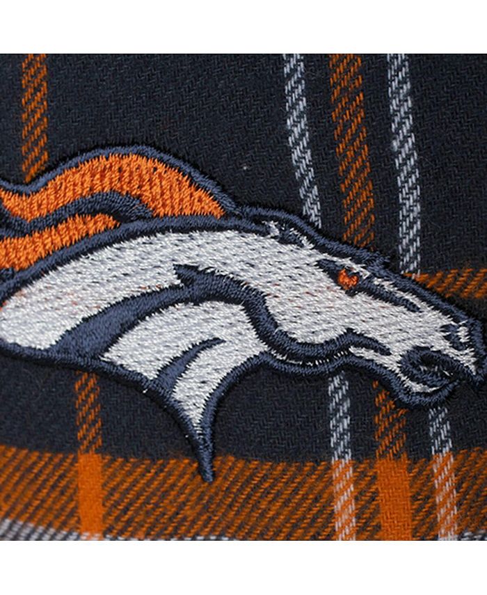 Concepts Sport Men's Navy Denver Broncos Ultimate Plaid Flannel Pajama ...